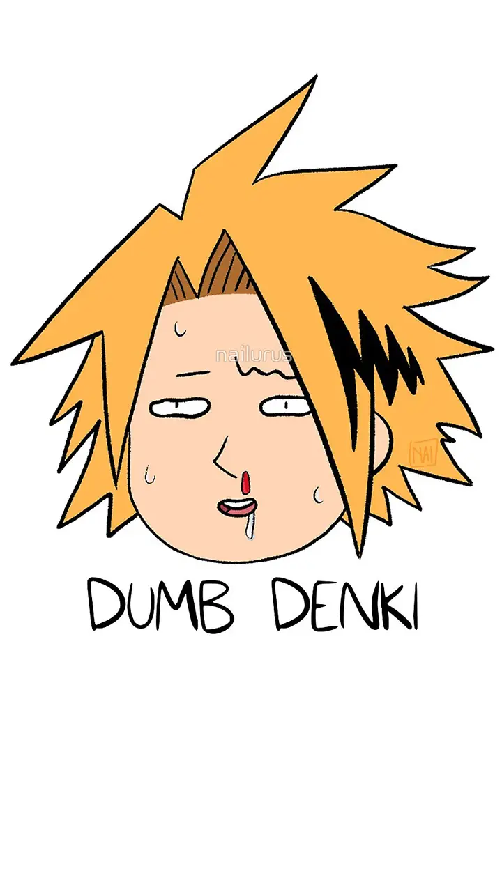 I didn't see that it was Denki's birthday and he is my favourite guy ...