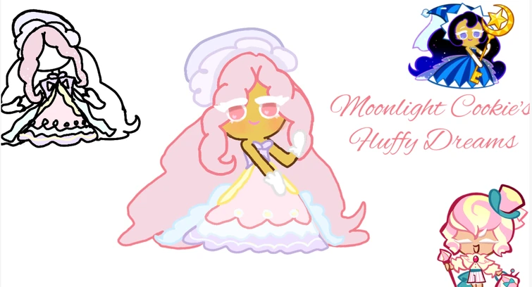 Fanmade Moonlight cookie costume: Fluffy Dreams + Concept Sketch | Fandom