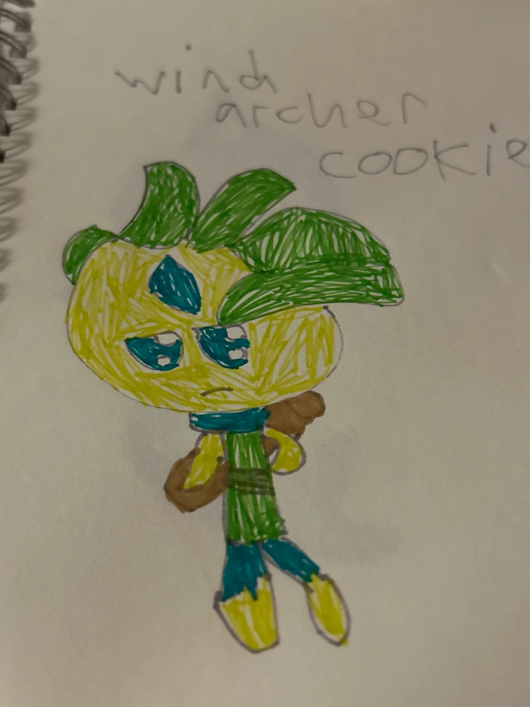 My drawing of wind archer cookie | Fandom