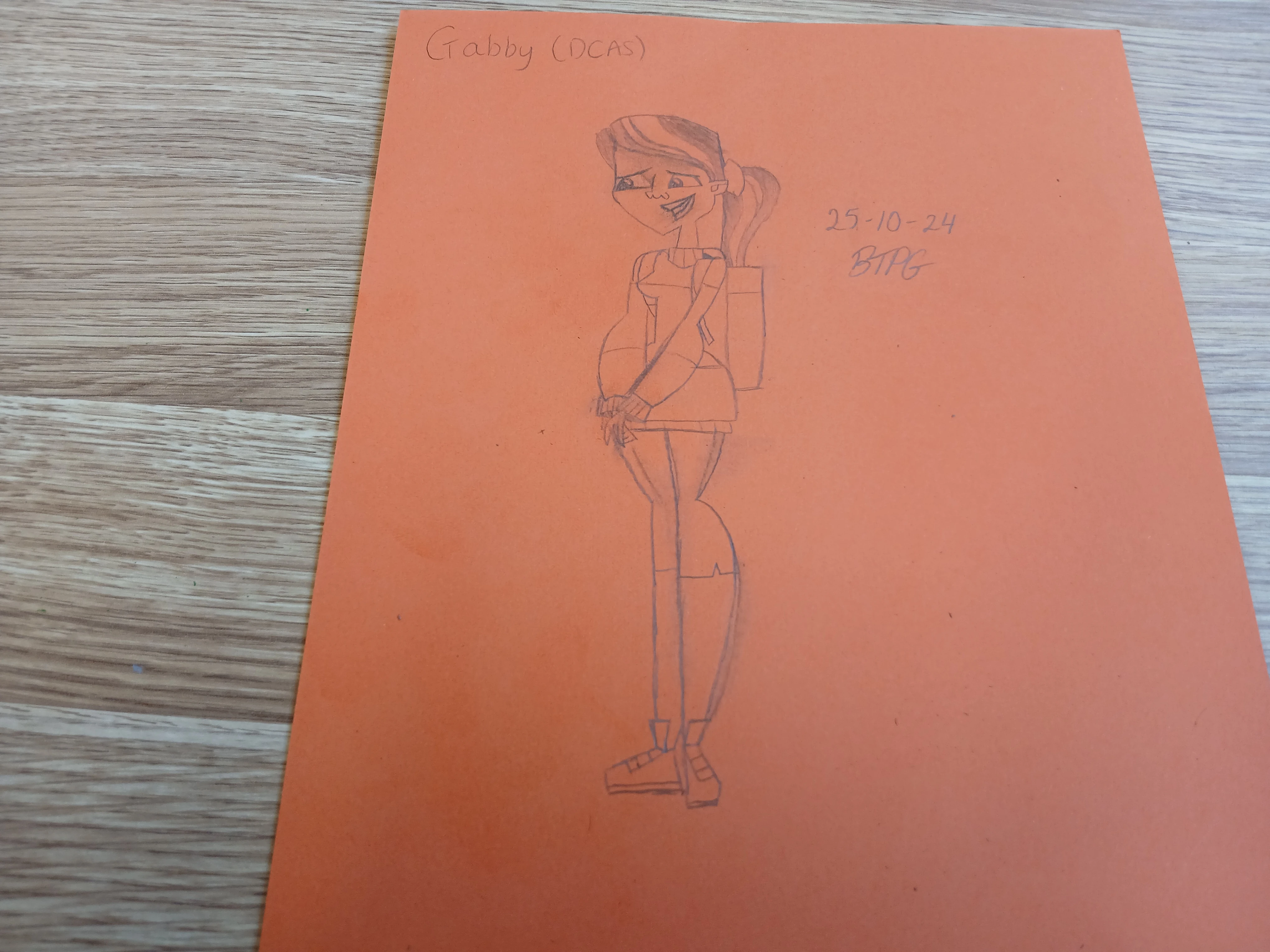 Gabby drawing I did today | Fandom