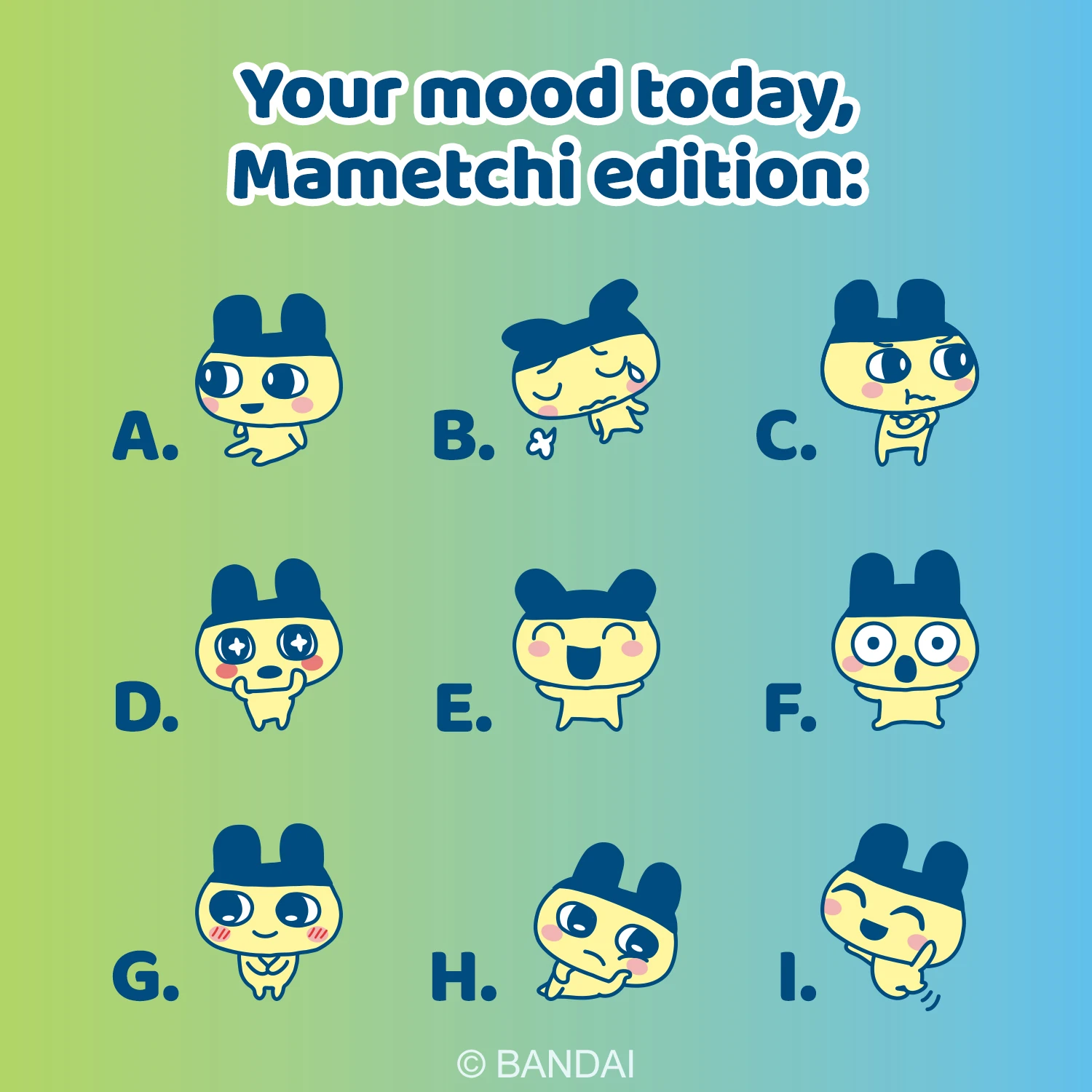 Which Mametchi Are You Today? | Fandom