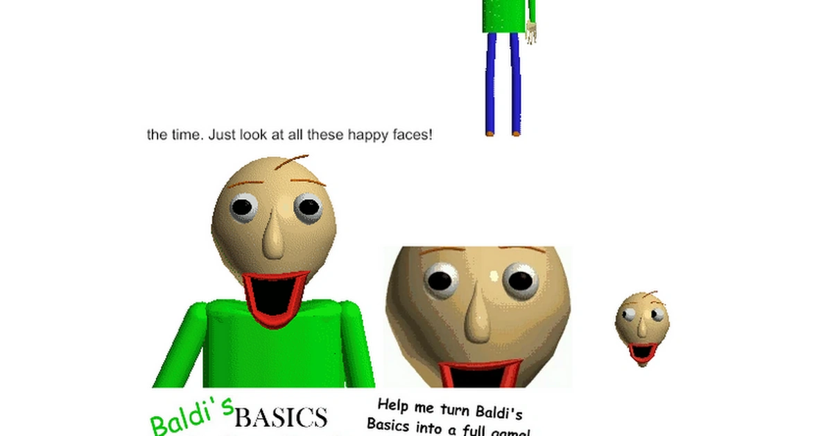 Baldi is NOT a villian! | Fandom