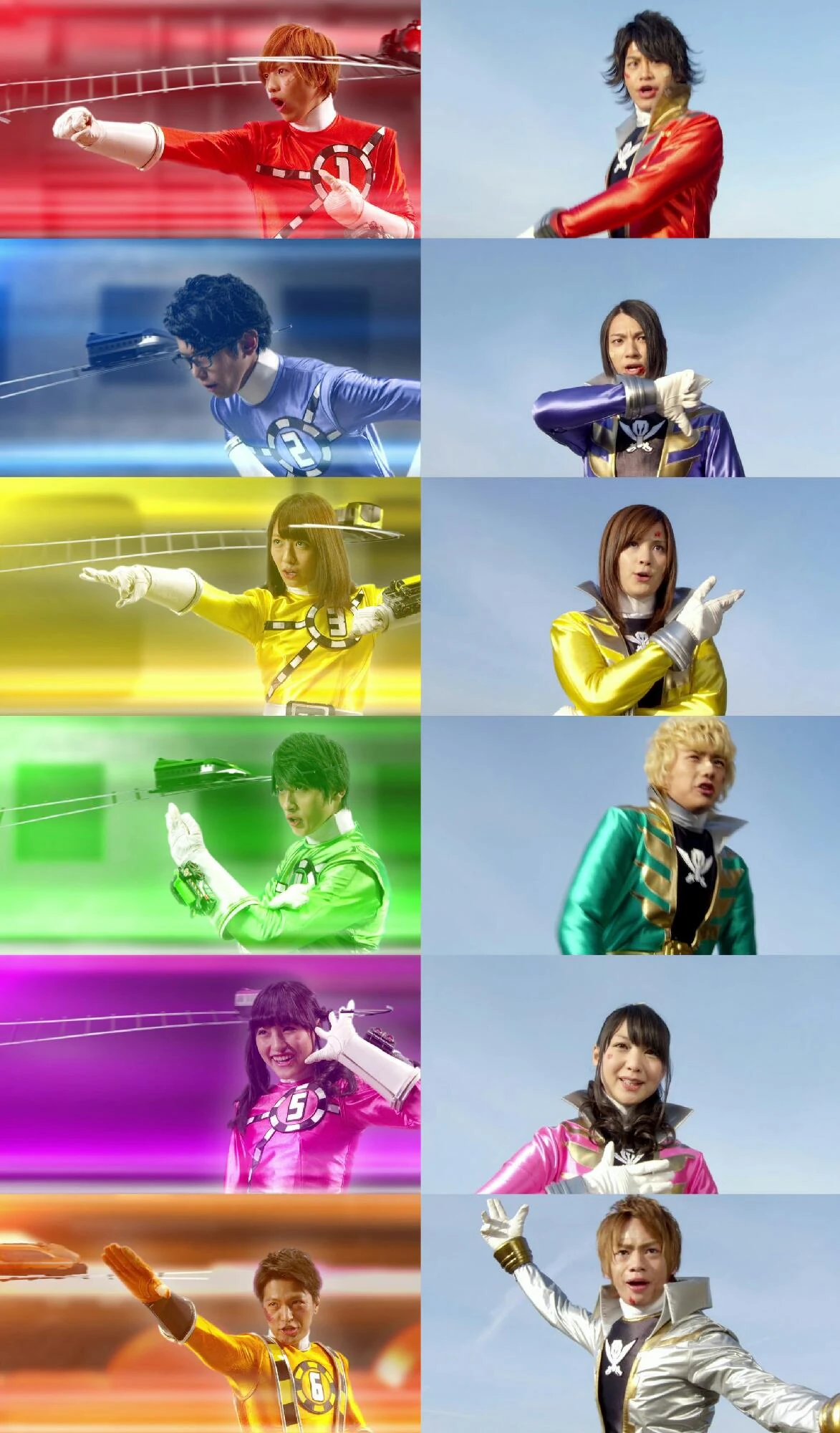Gokaiger final Roll Call vs ToQger final Roll Call | Fandom