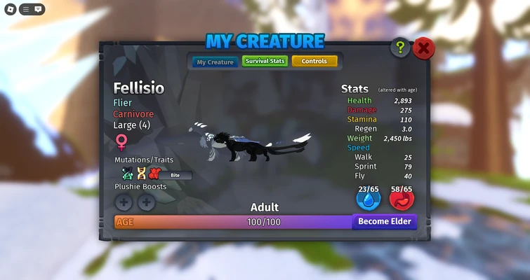 selling glowtail/glimmer fellisio with bite trait | Fandom