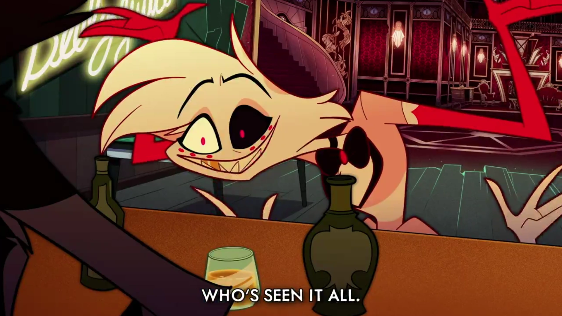 Stuff I am noting from the Husk and Angel Dust introduction video. | Fandom