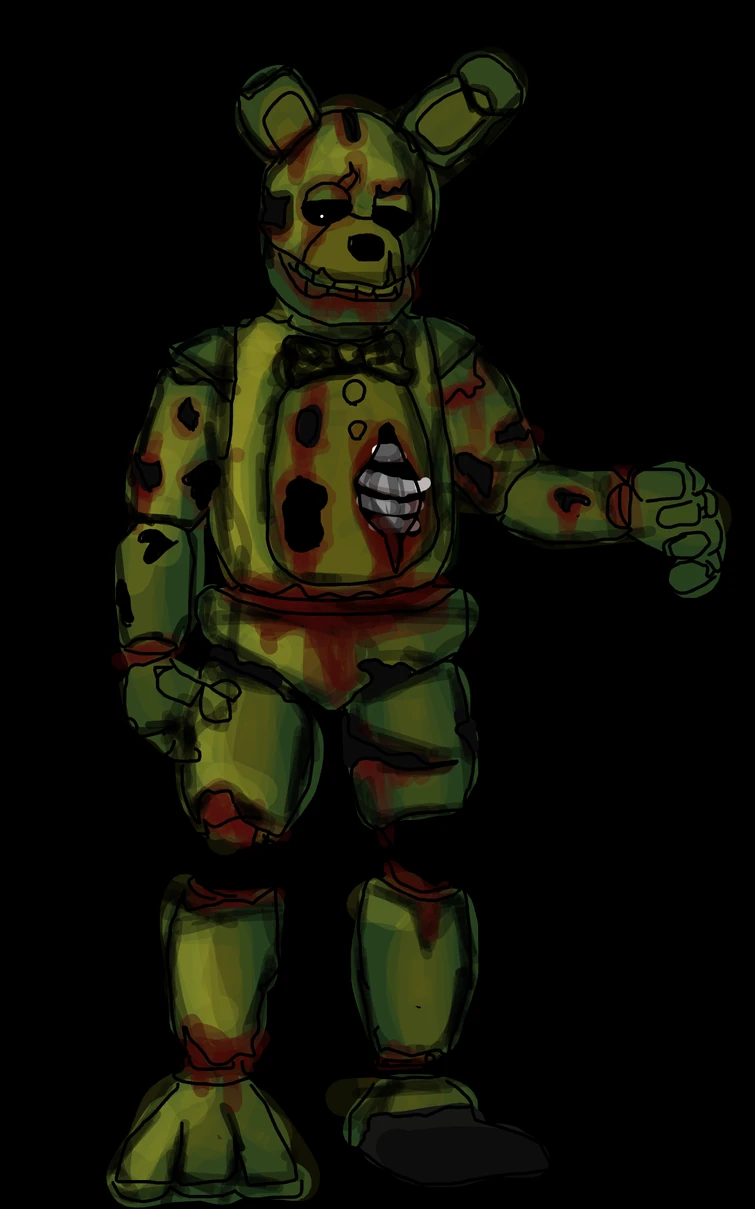how i woud want spring trap to look in fnaf movie 3 | Fandom