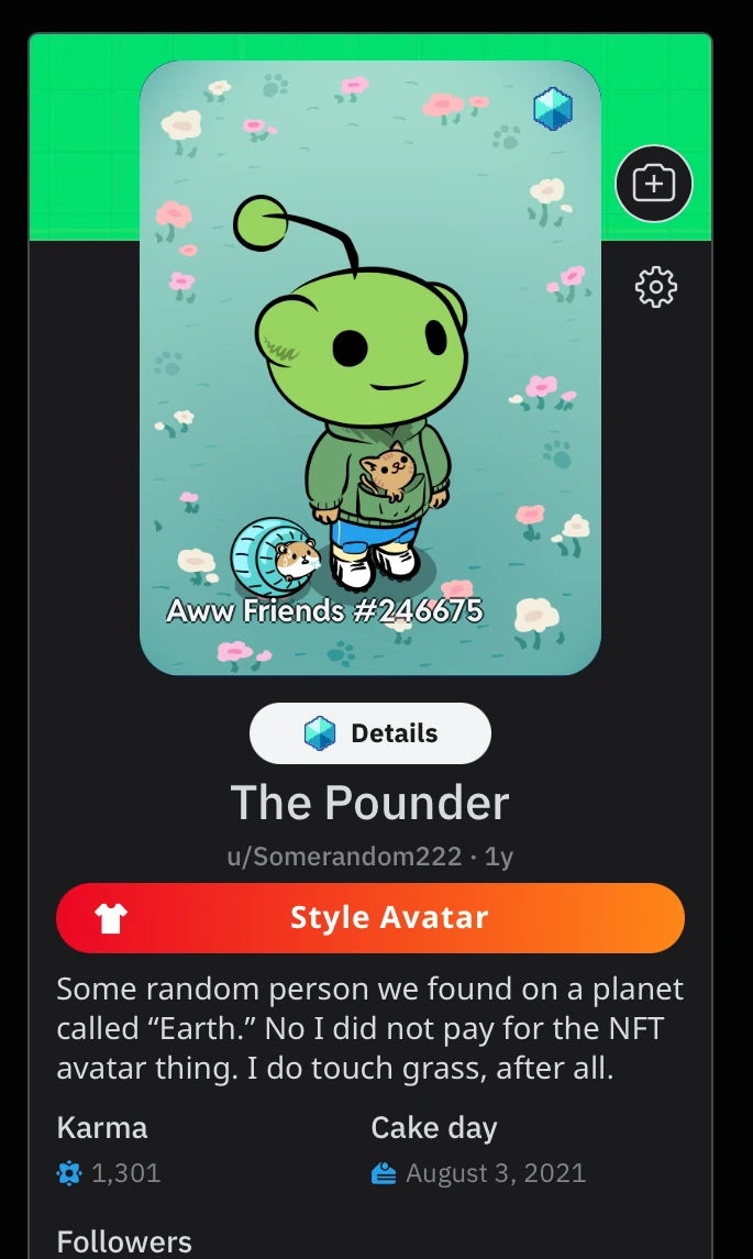 No I’m not that NFT nerd | Fandom