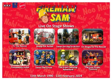 Which Fireman Sam live show back setting do you like the most? | Fandom