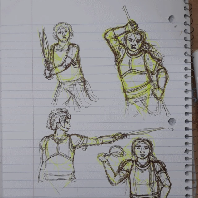 Quick Little PJO doodles | Fandom