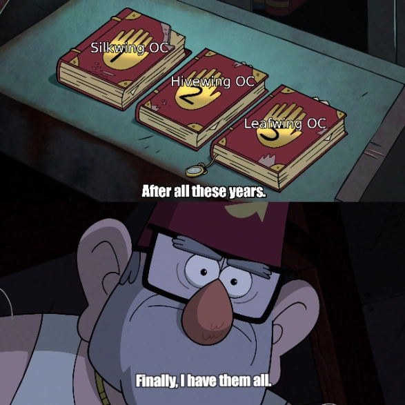 Leafwing-Silkwing-Hivewing OC meme | Fandom