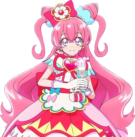 Cure precious introducing strawberry juice in no background | Fandom