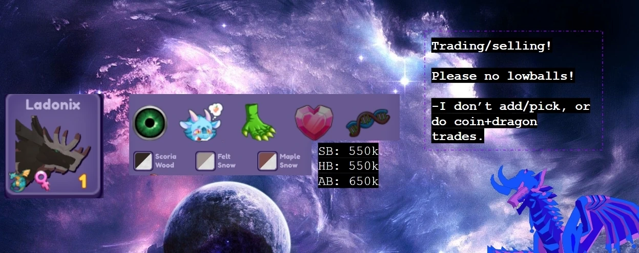 Trading/selling lado. | Fandom