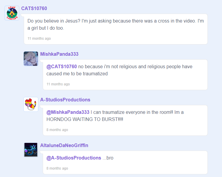 scratch comment section 💀 | Fandom