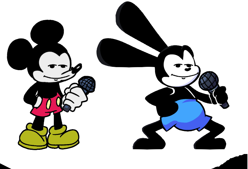 a smug mouse and a smug rabbit | Fandom