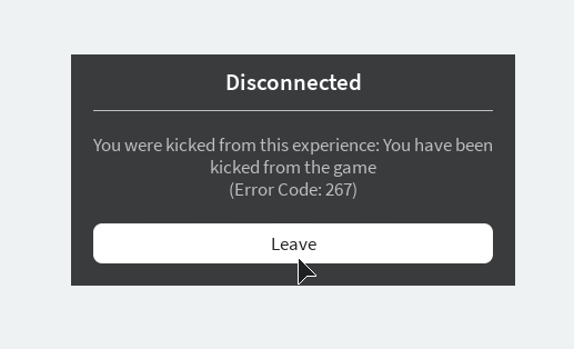 Why Am I Getting Kicked From The Game Fandom