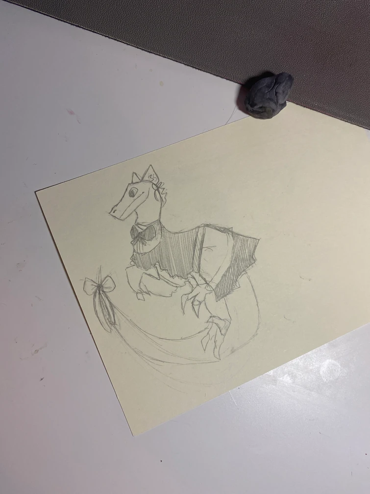Maid dress raptor | Fandom