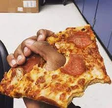The correct way to hold pizza | Fandom