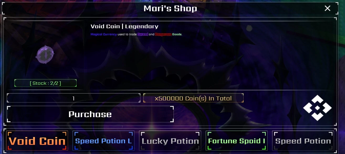 mari with void coins | Fandom