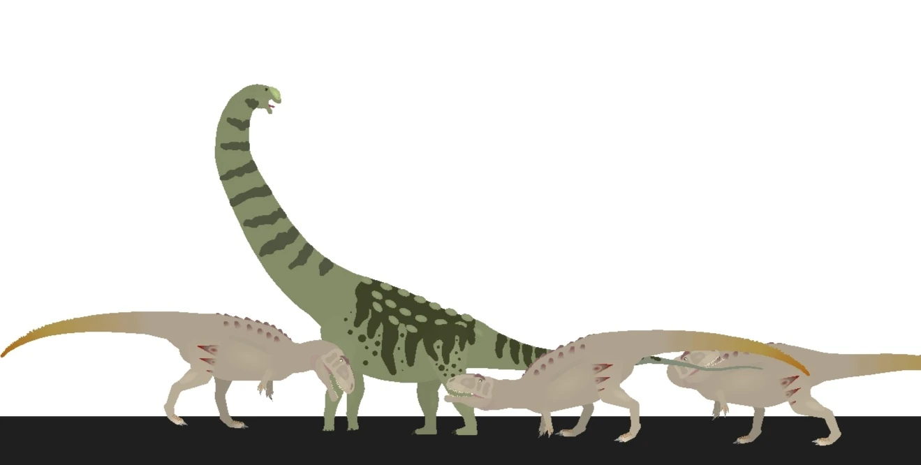Mapusaurus y Argentinosaurus | Fandom
