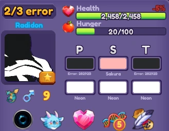 Selling 2/3 error rad | Fandom