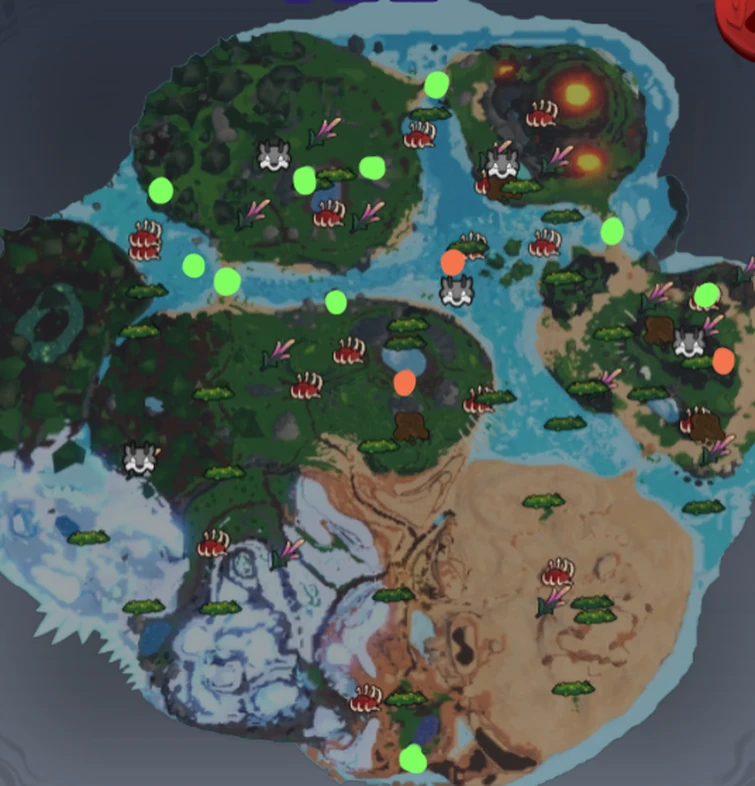 does anyone know the token spawn locations in recode? | Fandom