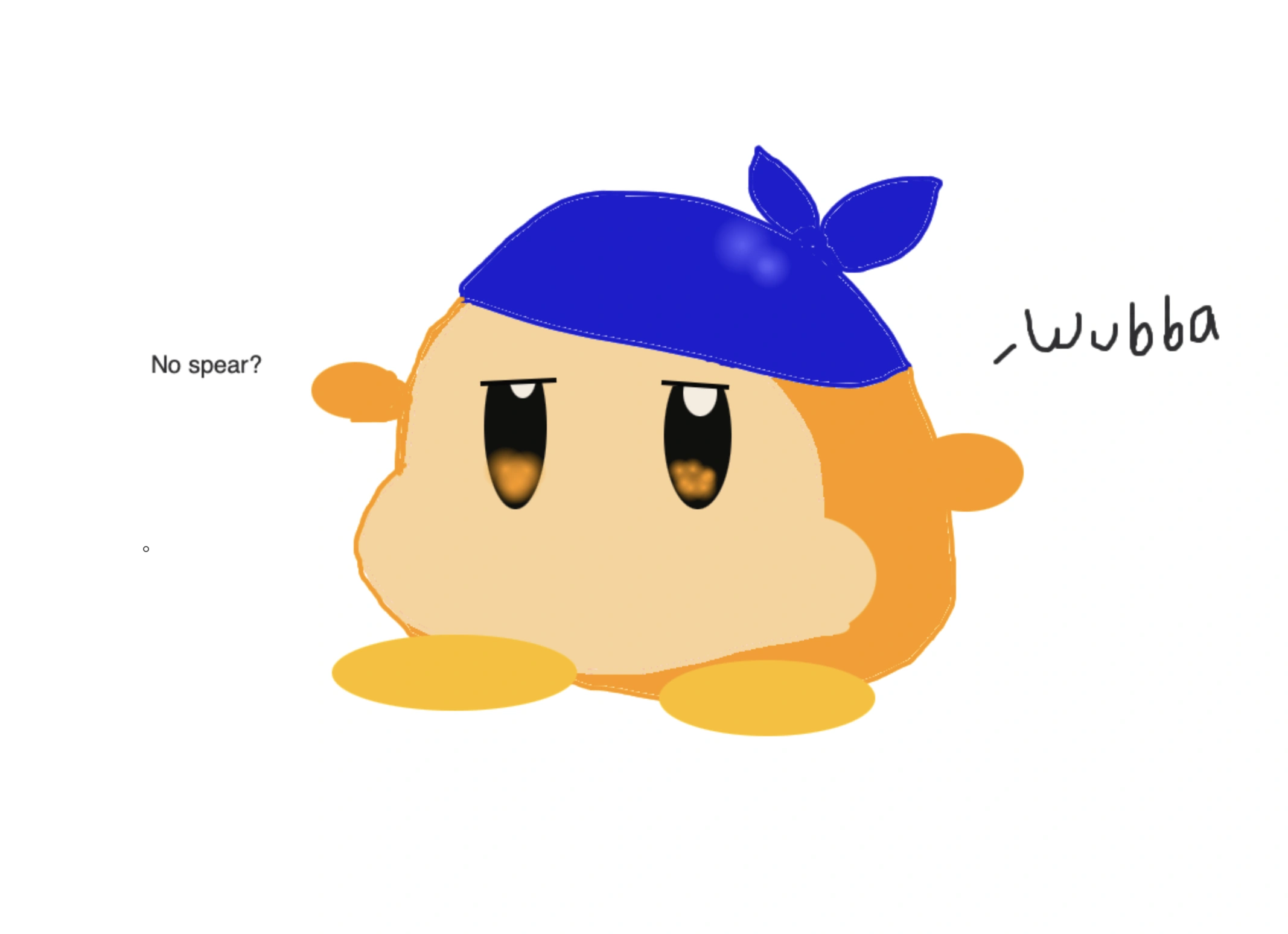 I DREW BANDANA WADDLE DEE! | Fandom