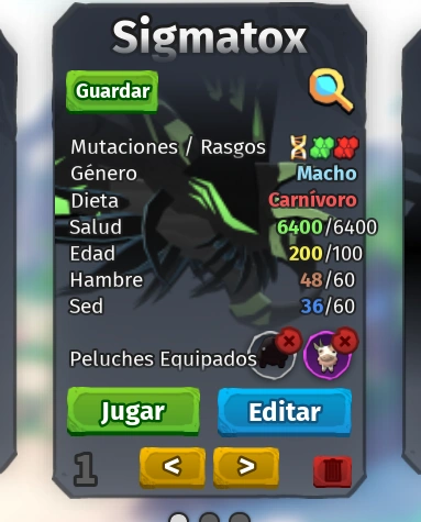 Traits Sigmatox Update | Fandom