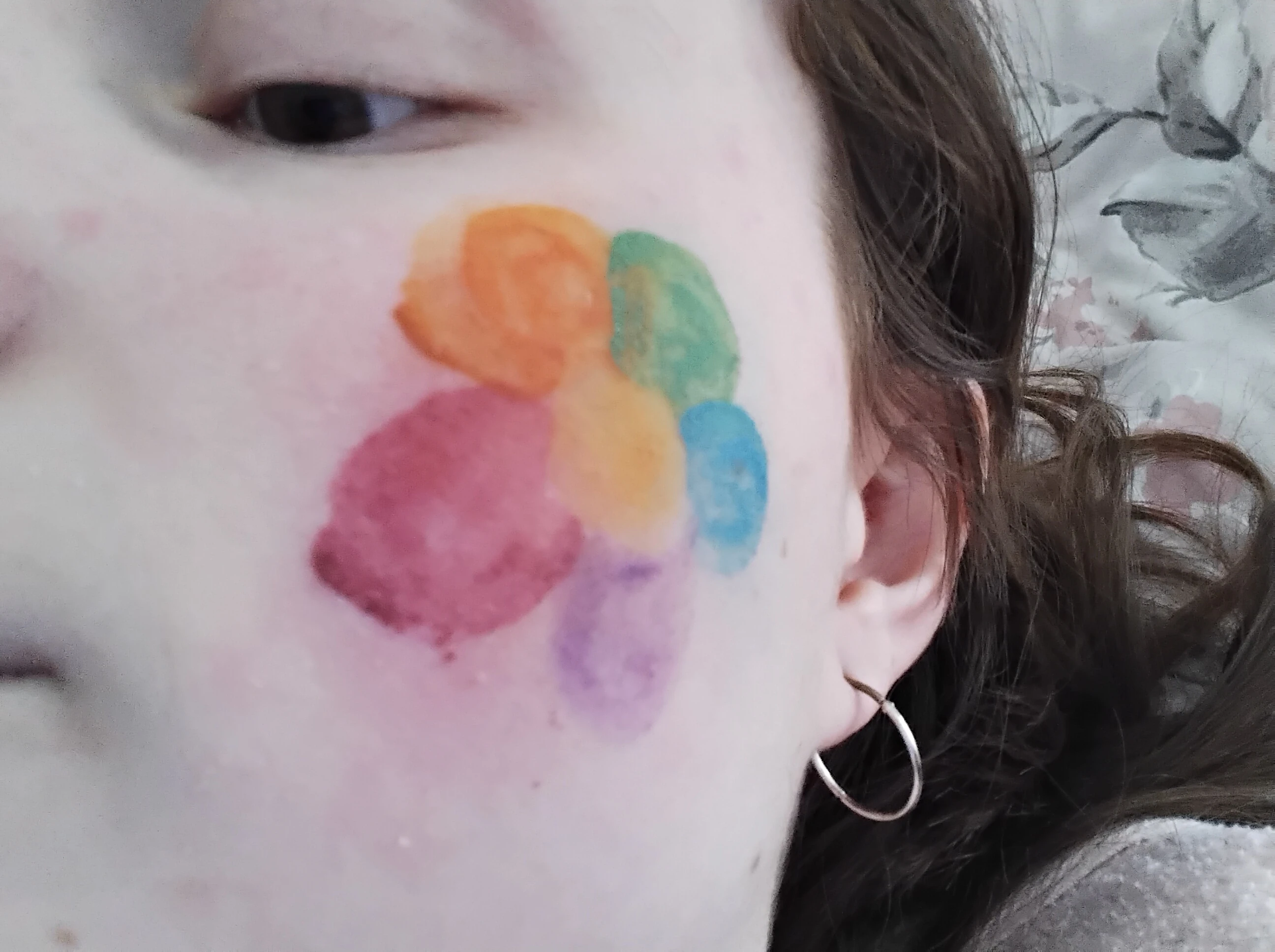 Craftycorn's Flower is on my cheek | Fandom