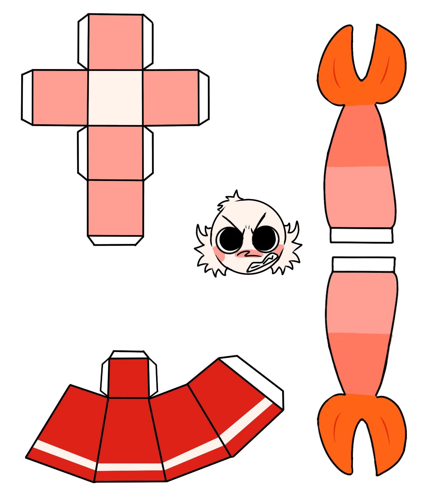 Shrimpo papercraft!!!! | Fandom