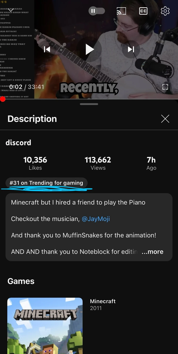 newest video got on trending | Fandom
