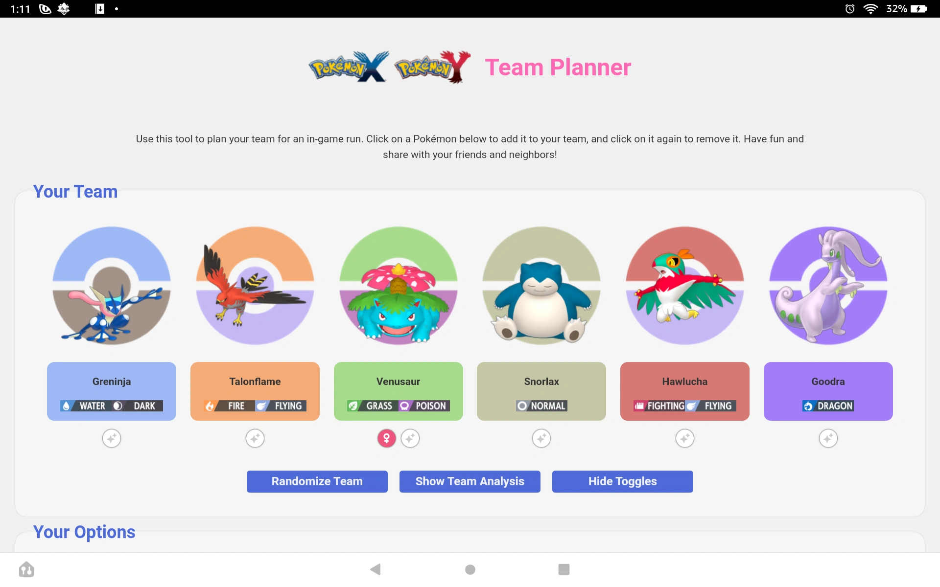 My planned teams for oras, x and y and sun | Fandom