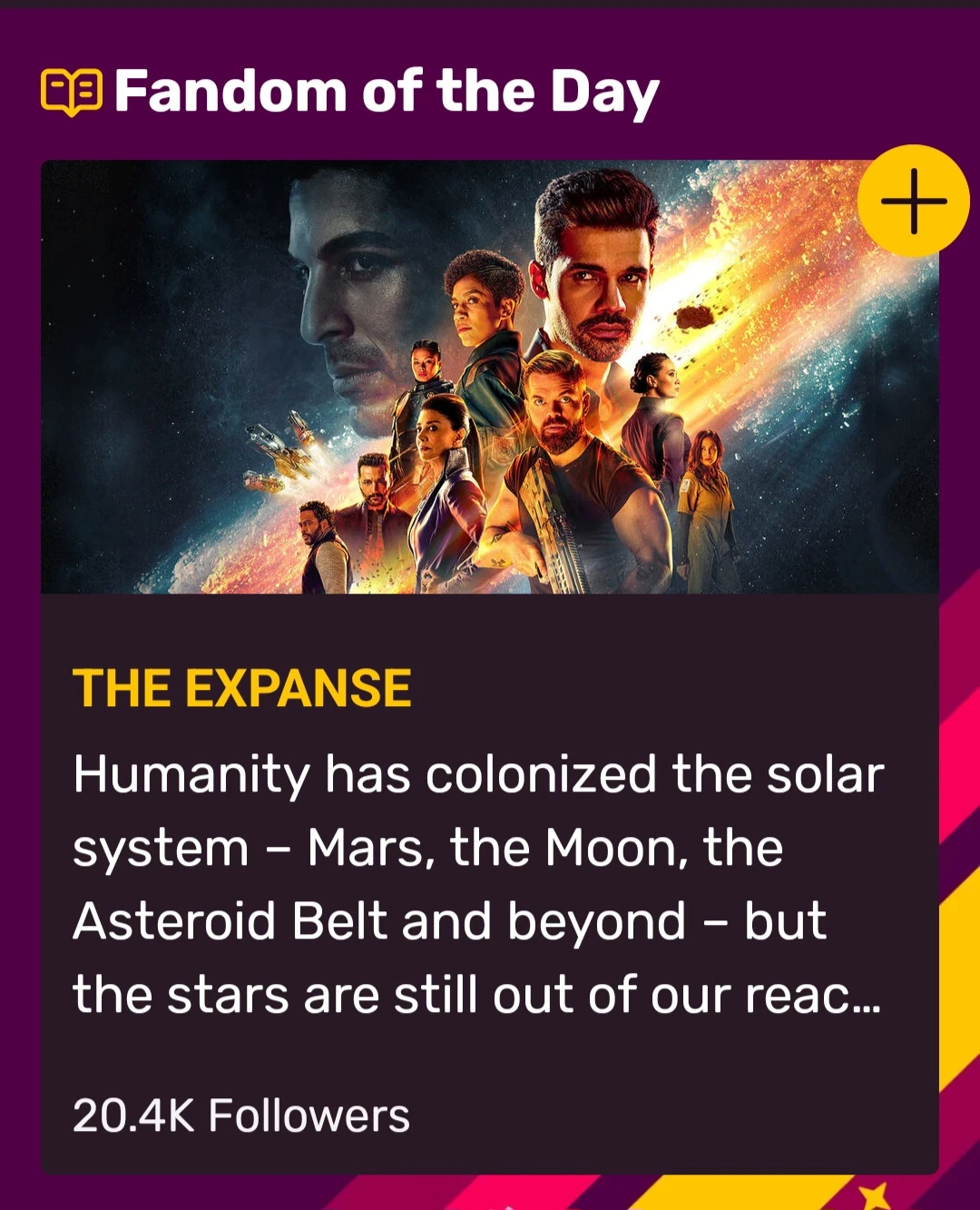 Hooray, you're fandom of the day | Fandom