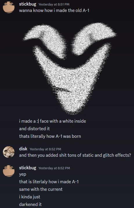 a fun fact stickbug shared with me about A-1! | Fandom