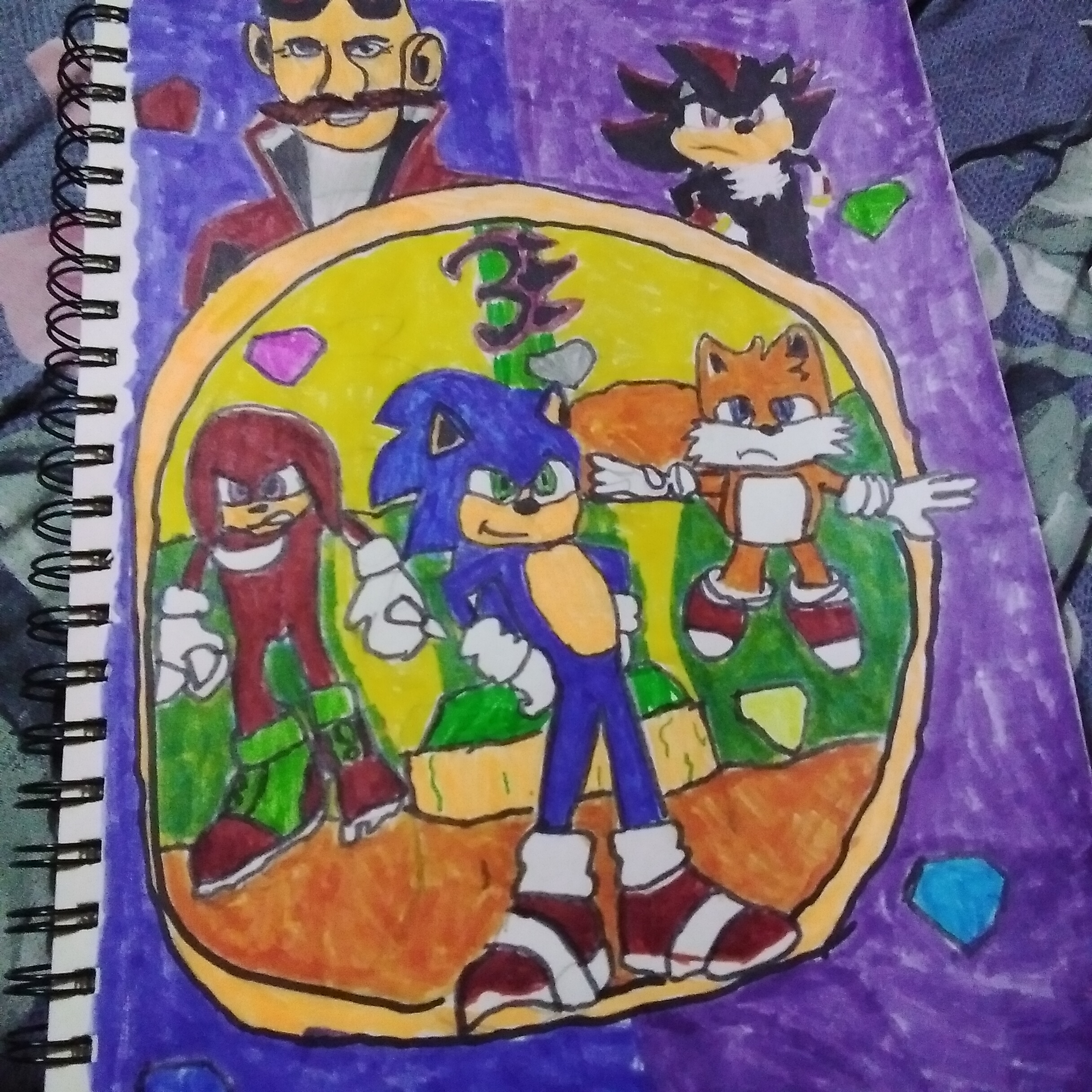 Fanart of a potential Sonic movie 3 poster | Fandom