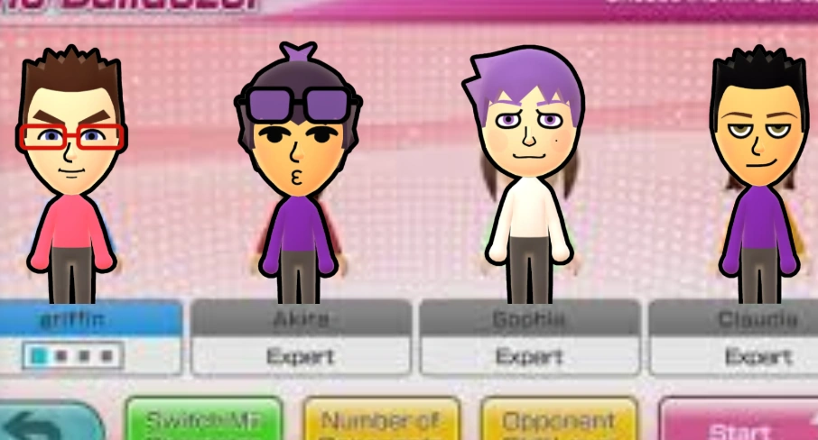 All the miis I have used throughout the years. | Fandom