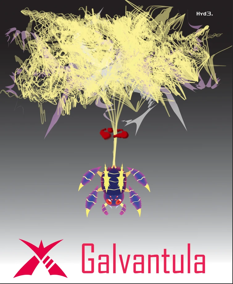 Gigantamax Galvantula by me | Fandom