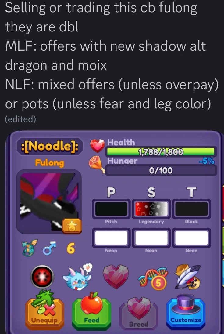 Selling or trading this fulong | Fandom