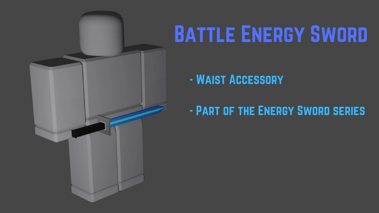 My Roblox UGC concept: Battle Energy Blade | Fandom