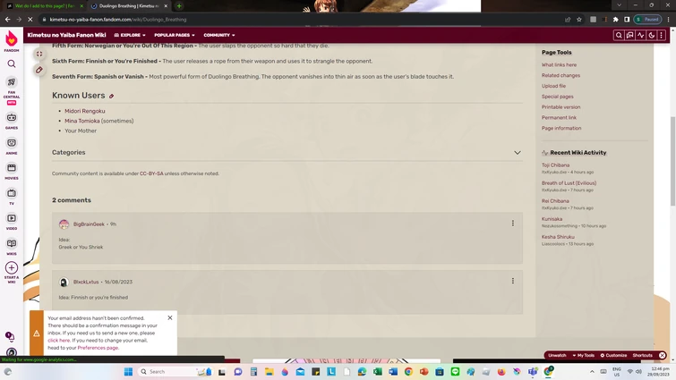 GUYS SOMEONE VANDALIZED MY PAGE- | Fandom