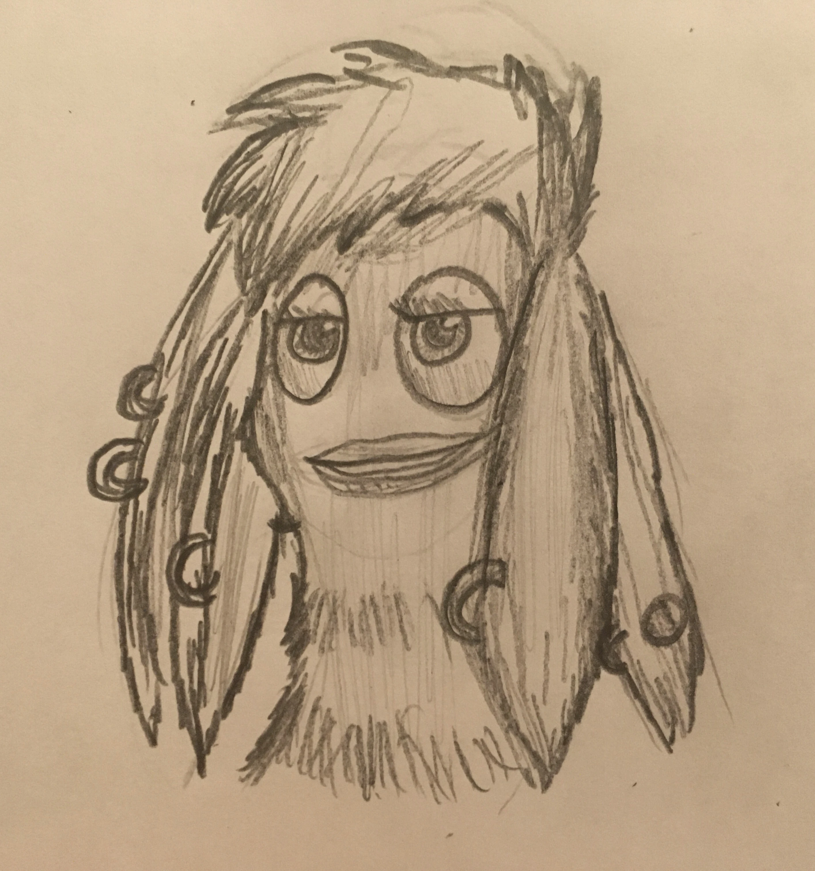 Another oc doodle in this style | Fandom