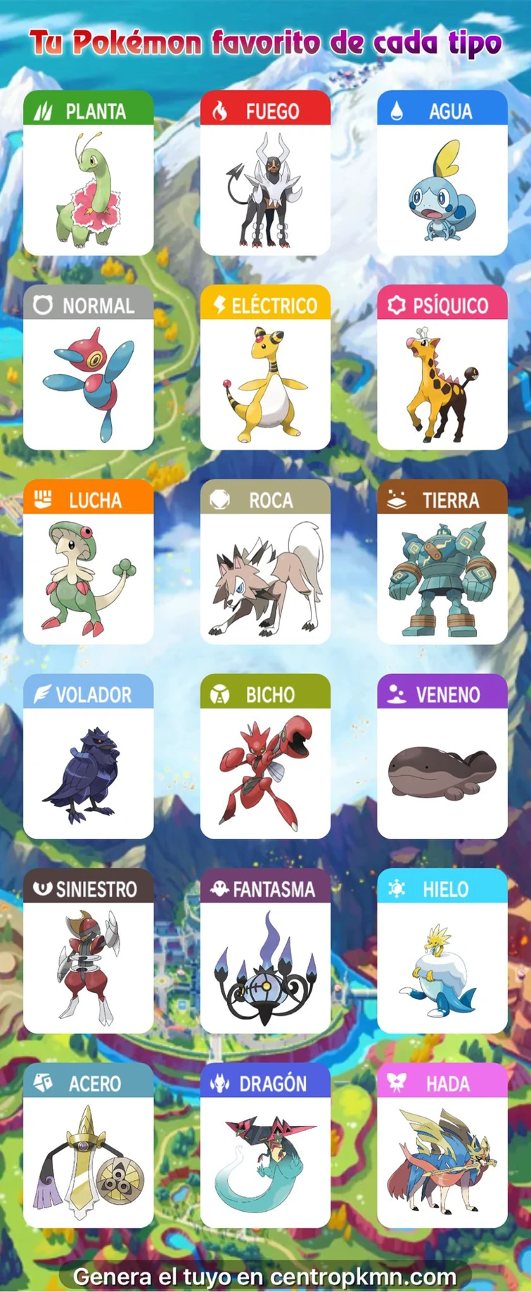 Favorite Pokémon of each type? | Fandom