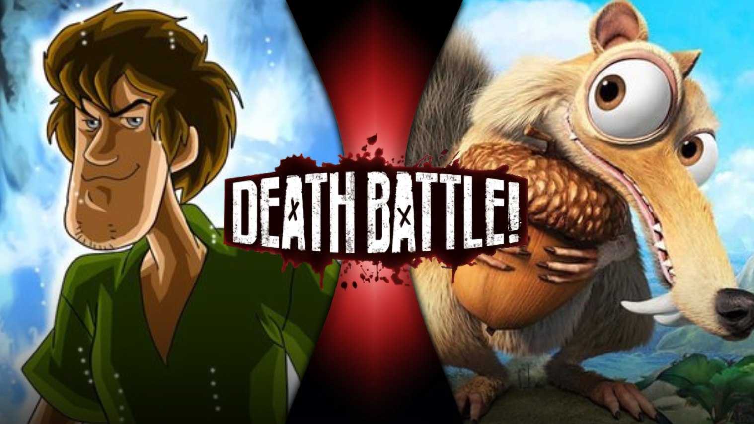 Shaggy rogers vs Scrat the squirrel (Scooby-Doo vs Ice age) | Fandom
