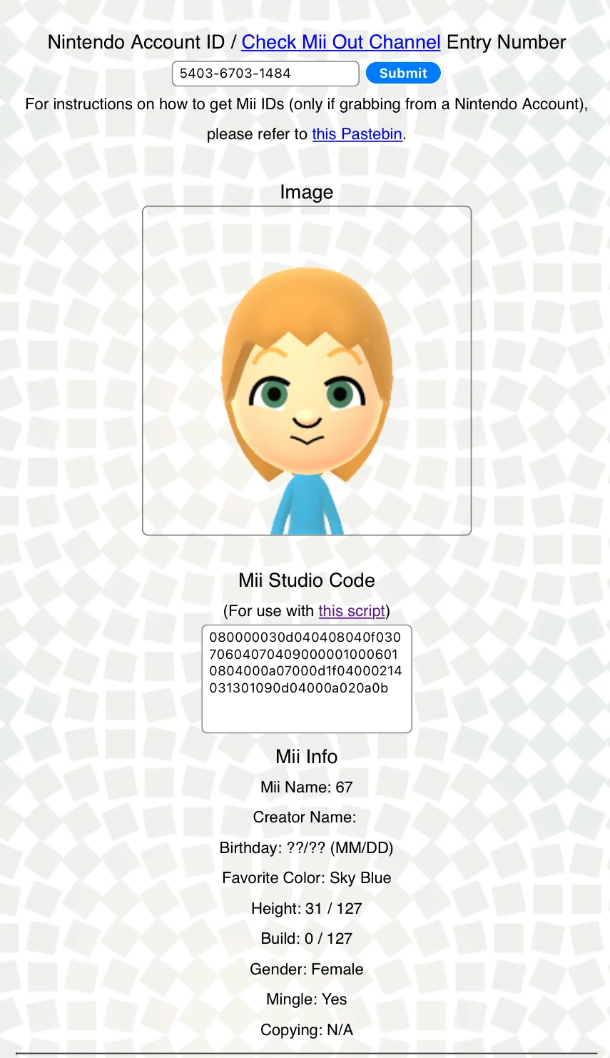 What shall the name of this Mii be? | Fandom