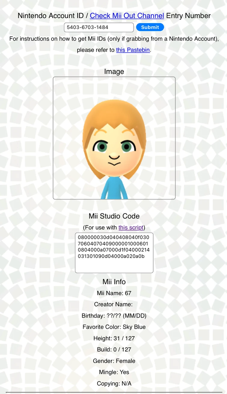 What shall the name of this Mii be? | Fandom