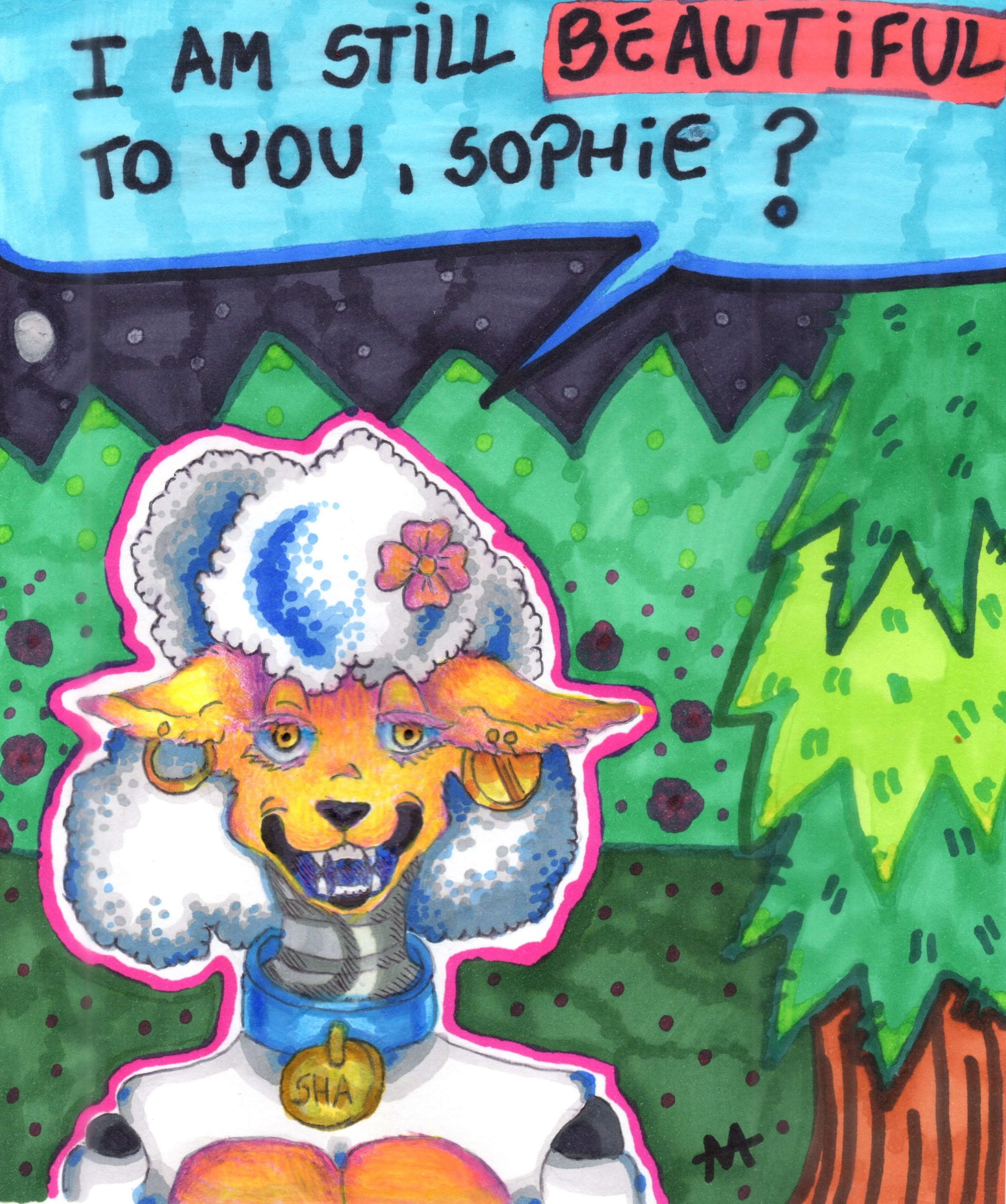 Sha drawing. | Fandom