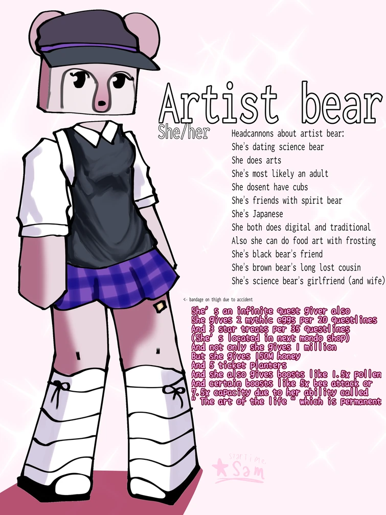 Meet my bear oc | Fandom