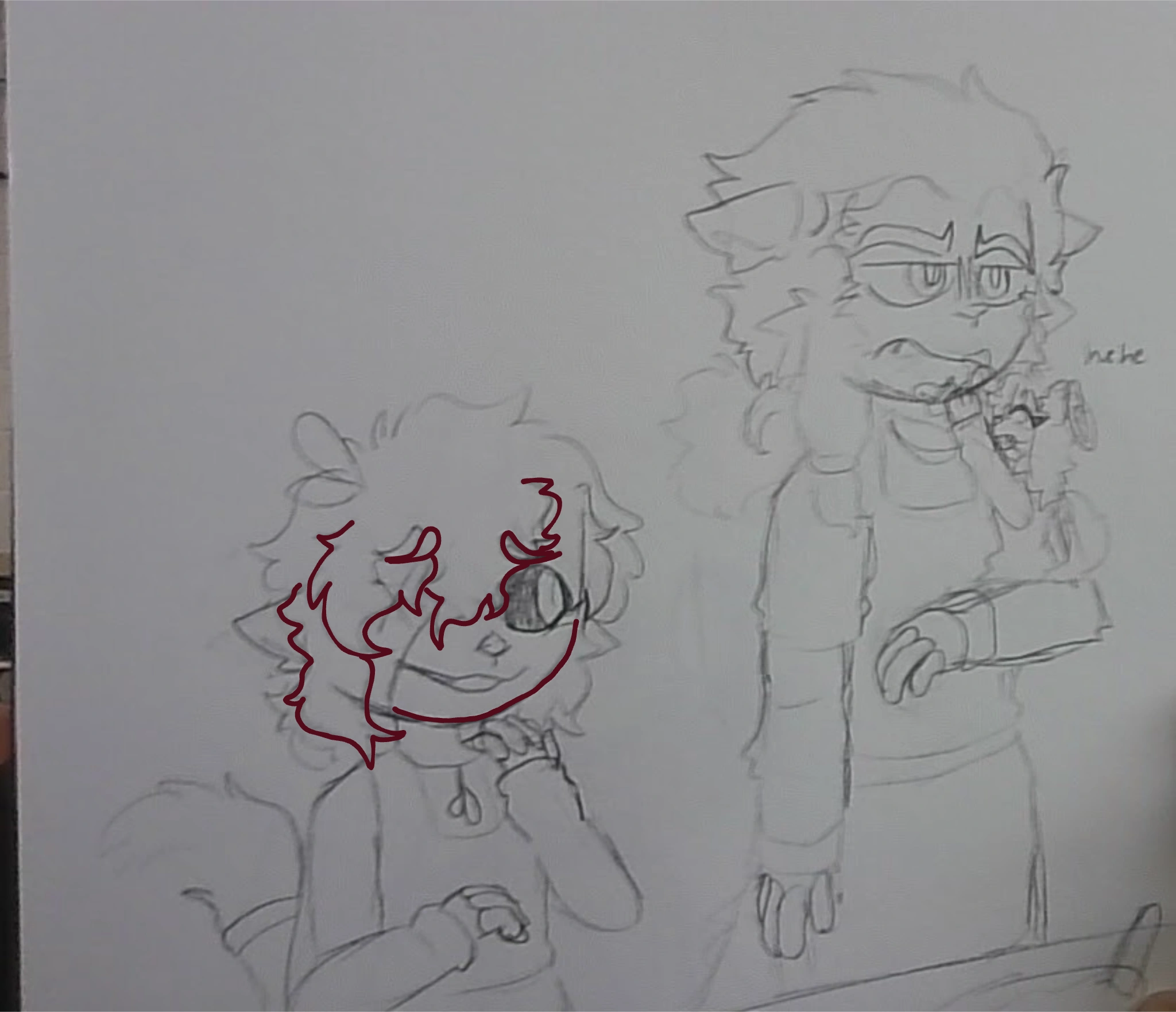 (Wip) Azure and Zhao making cookies and cakes while Alice yan puts ...