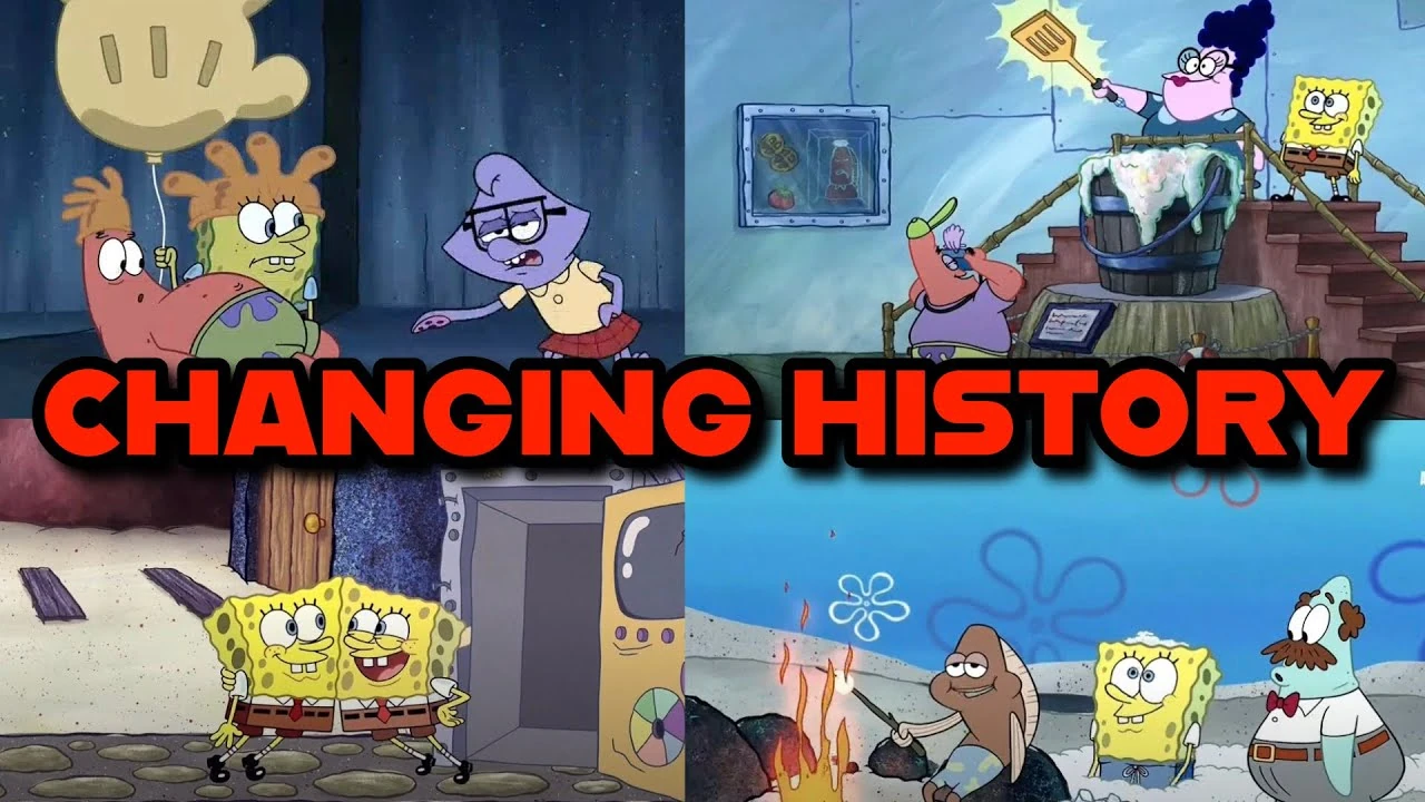 Again, every SINGLE time, Awe is whinning about modern spongebob | Fandom