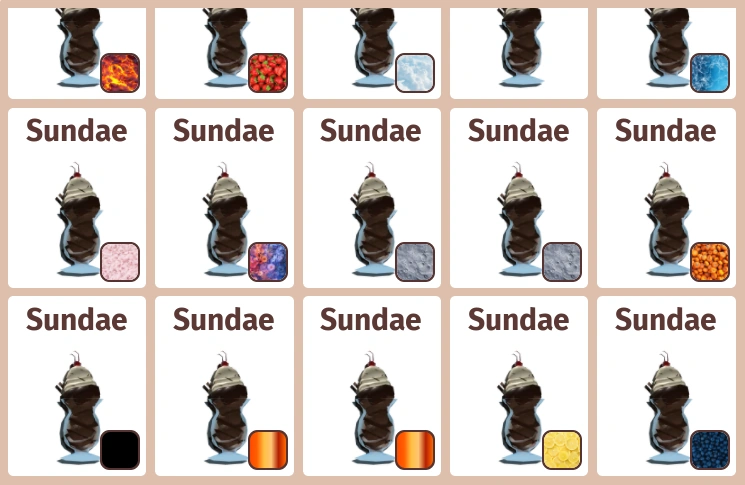 Collecting Sundaes is fun | Fandom