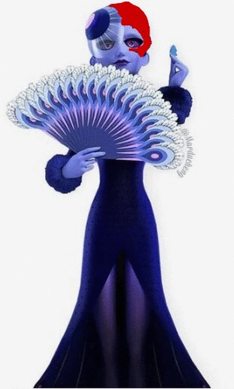 mayura with red hair + ladybug modified suit with red eyes | Fandom